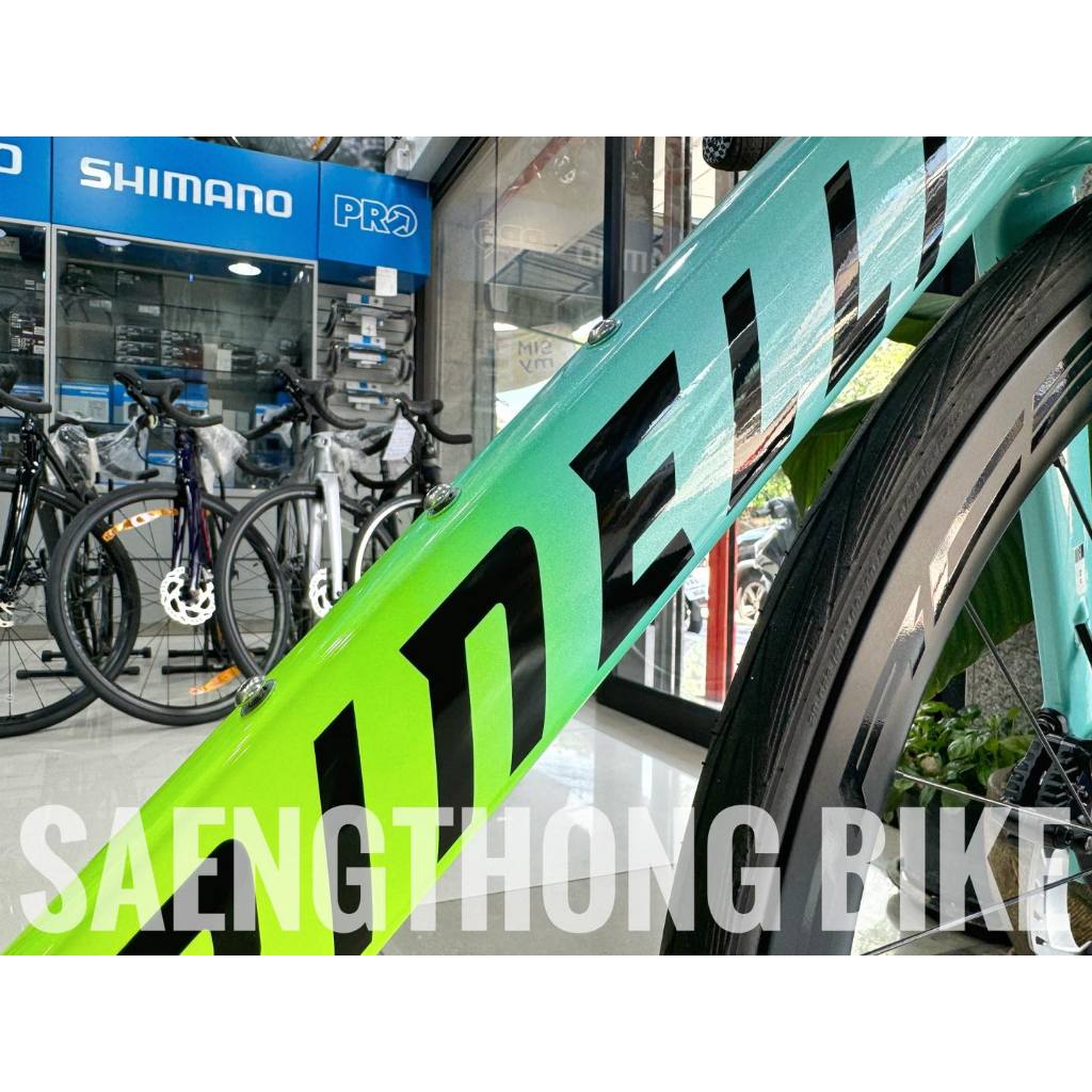 New Pinelli Z9 PRO UCI Approved ประกอบเป็นคัน เกียร์ไฟฟ้า Ultegra R8100 ...