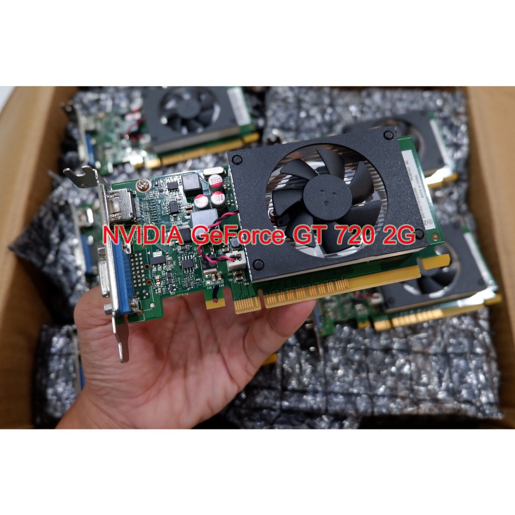 การ์ดจอ (ของใหม่) GT 720 2G เล่นเกมส์ได้ | Shopee Thailand