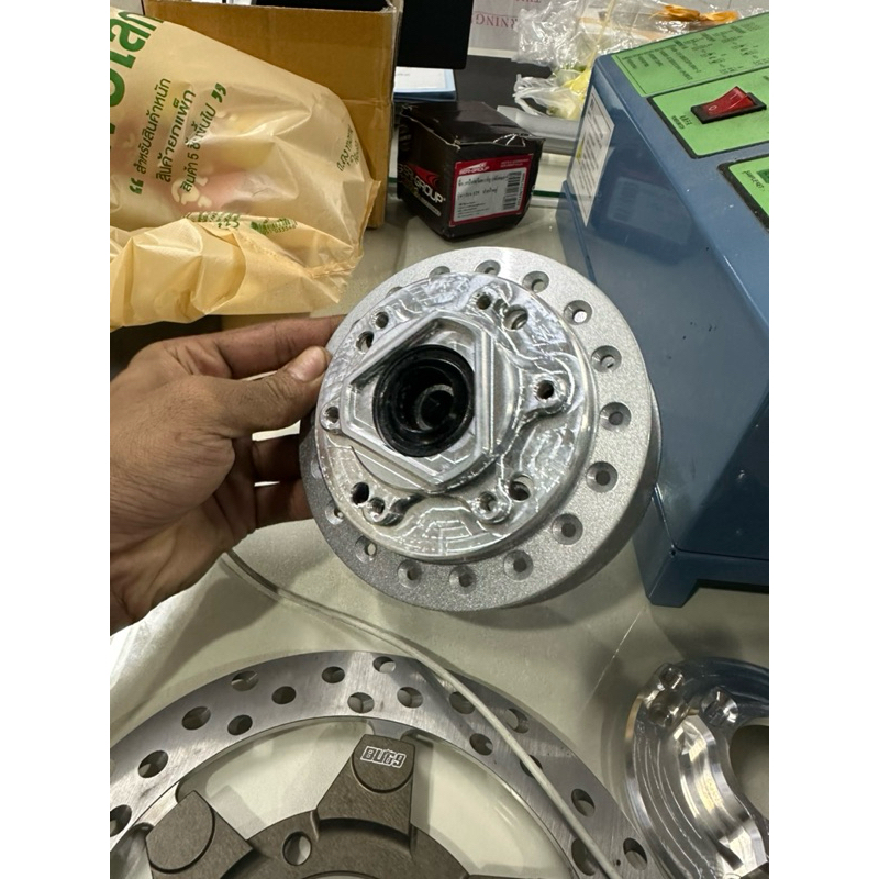 โปรโมชั่น แผ่นรองจาน จานbu69 200 m ดุม 125เก่า แบบไม่ต้องปาดดุมมี2ลาย ...