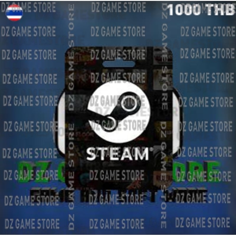 Steam Wallet 1000/1500/2000 THB | Shopee Thailand
