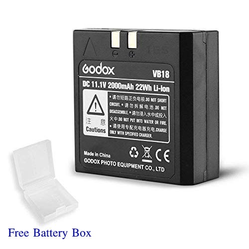 พรีออเดอร์ รอ15วัน GODOX Battery VB18 for Flash Godox V850 V850II V860 ...