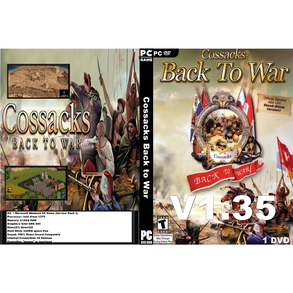 แผ่นเกมส์ PC Cossacks Back to War (1DVD) | Shopee Thailand