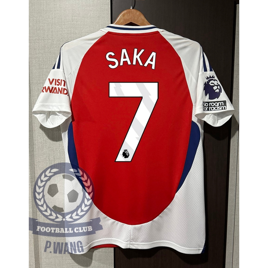 New!! เสื้อ อาร์เซนอล Home เหย้า เกรดแฟนบอล 2024/25 ฟลูออฟชั่น EPL ชื่อนักเตะอาร์เซน่อล (ครบทุก ...