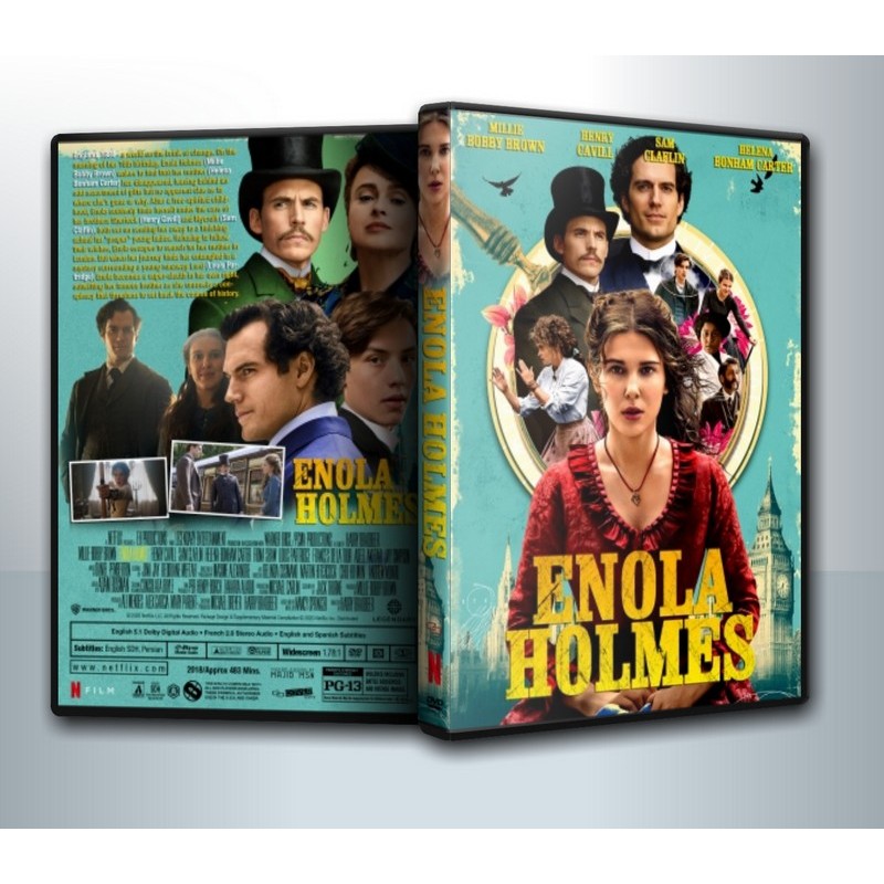 [ DVD Movie มีปก+สกรีนแผ่น ] Enola Holmes (2020) เอโนลา โฮล์มส์ ( 1 DVD ...