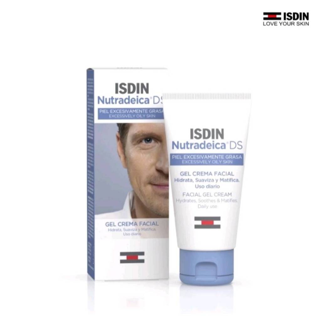 ISDIN Nutradeica® DS Facial Gel Cream เจลครีม ดูแลผิวเซ็บเดิร์มและสิว ...