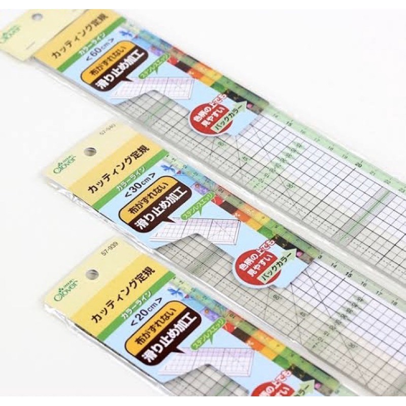 Clover patchwork ruler ไม้บรรทัด mand in japan | Shopee Thailand