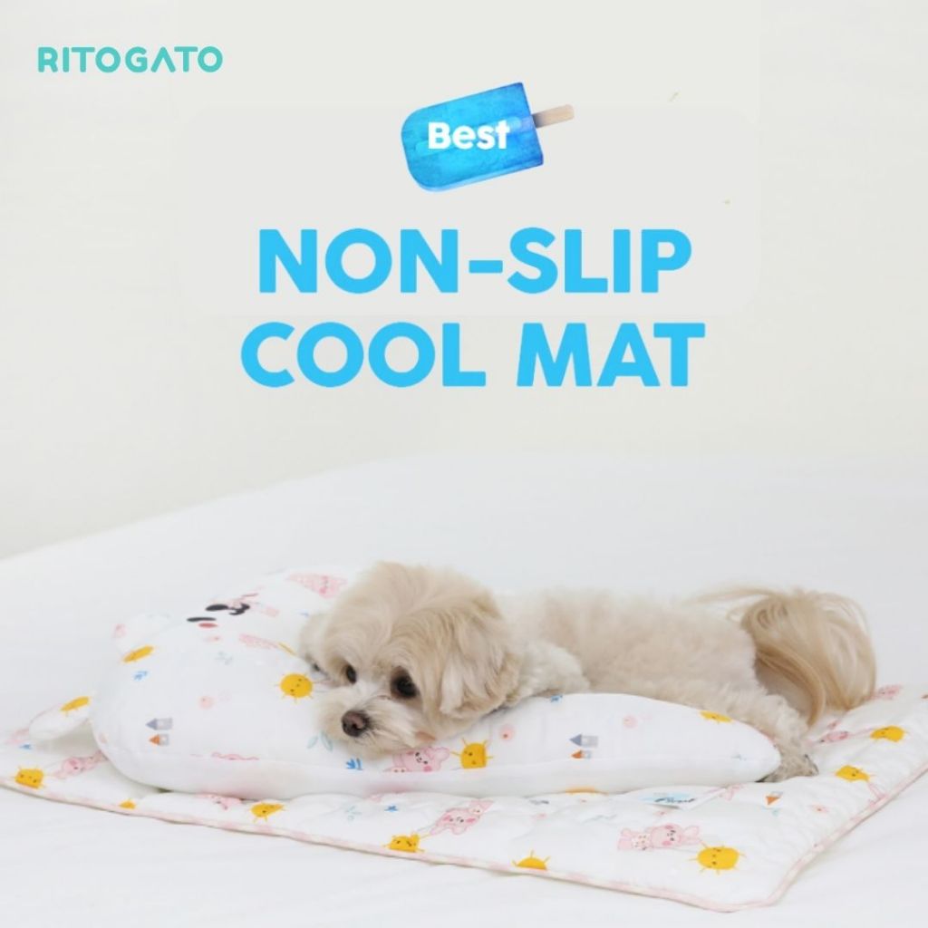 Ritogato Non-slip rayon cool mat ที่นอนนวัตกรรมผ้าเย็น สำหรับสัตว์ ...