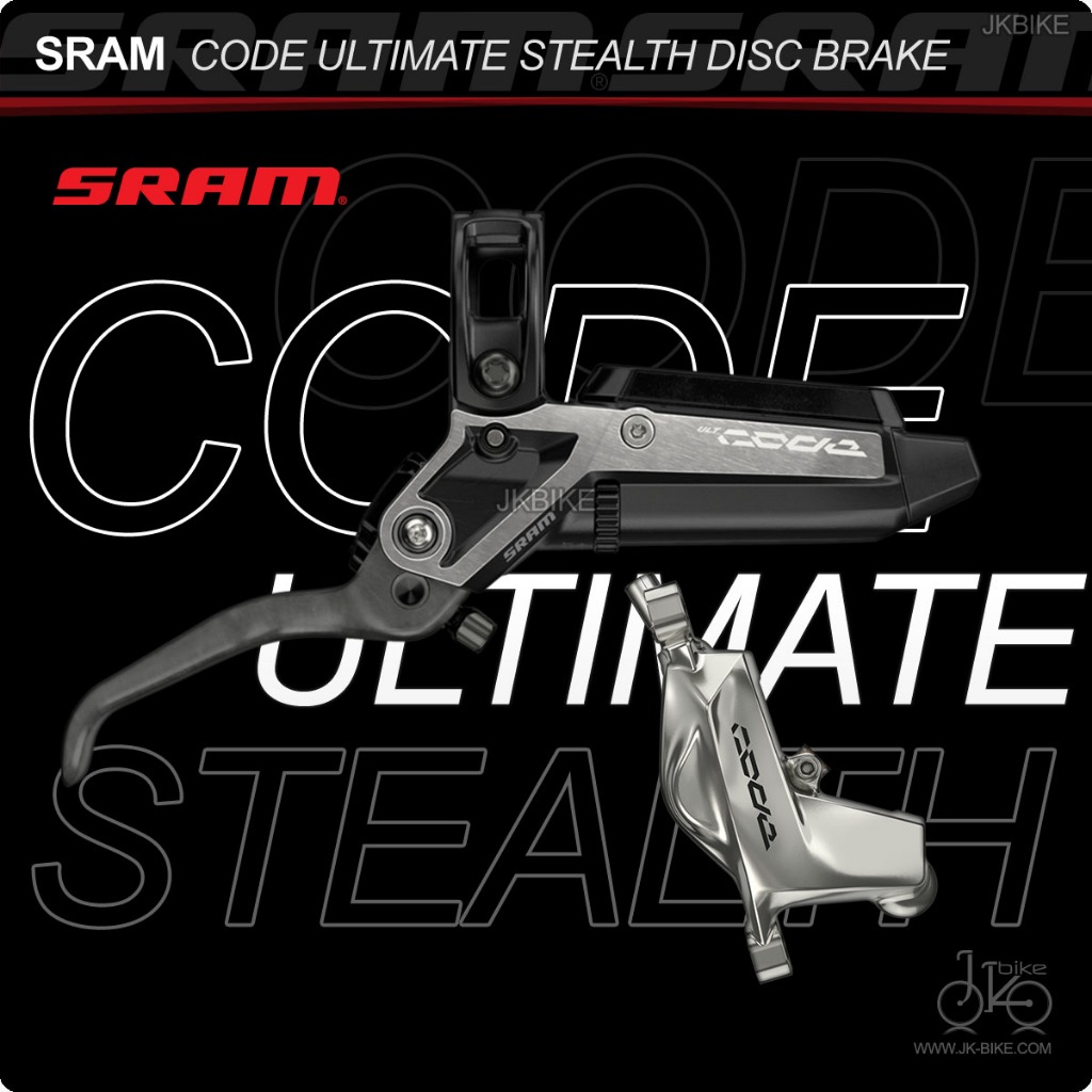NEW! ชุดดิสก์เบรกจักรยาน SRAM CODE ULTIMATE STEALTH DISC BRAKE (ไม่รวม ...