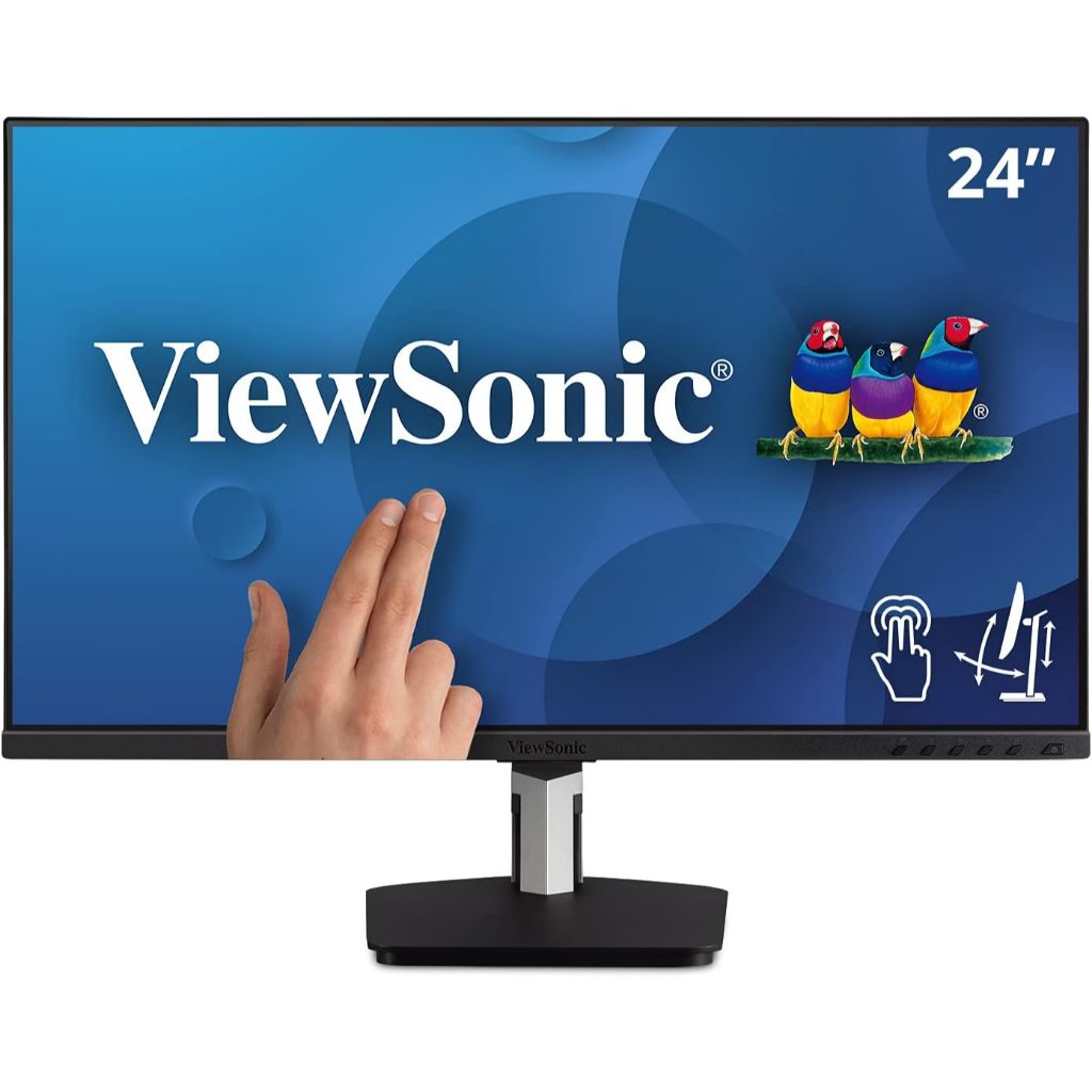 ViewSonic TD2455 24 Inch 1080p IPS 10-Point Multi Touch Screen Monitor ...