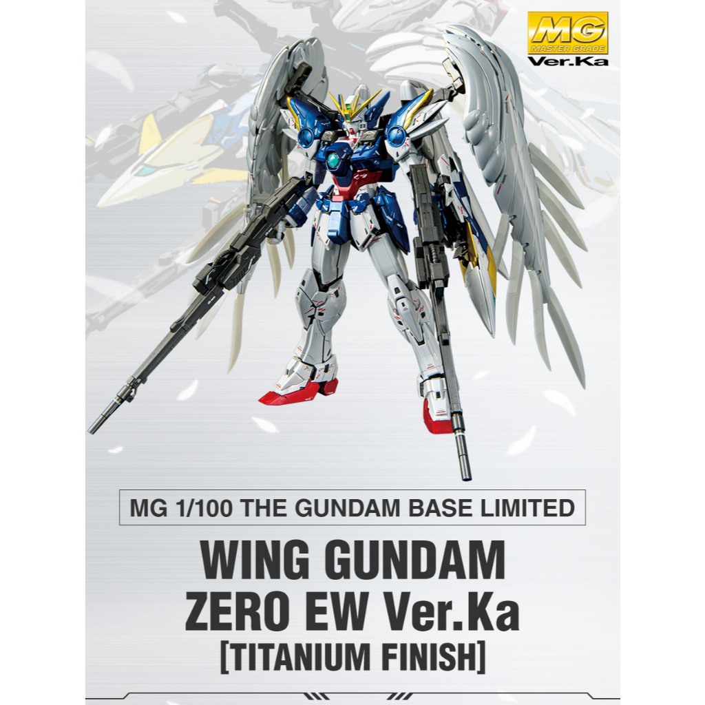 MG Wing Gundam Zero EW Ver.ka [Titanium Finish] สีพิเสษ | Shopee Thailand