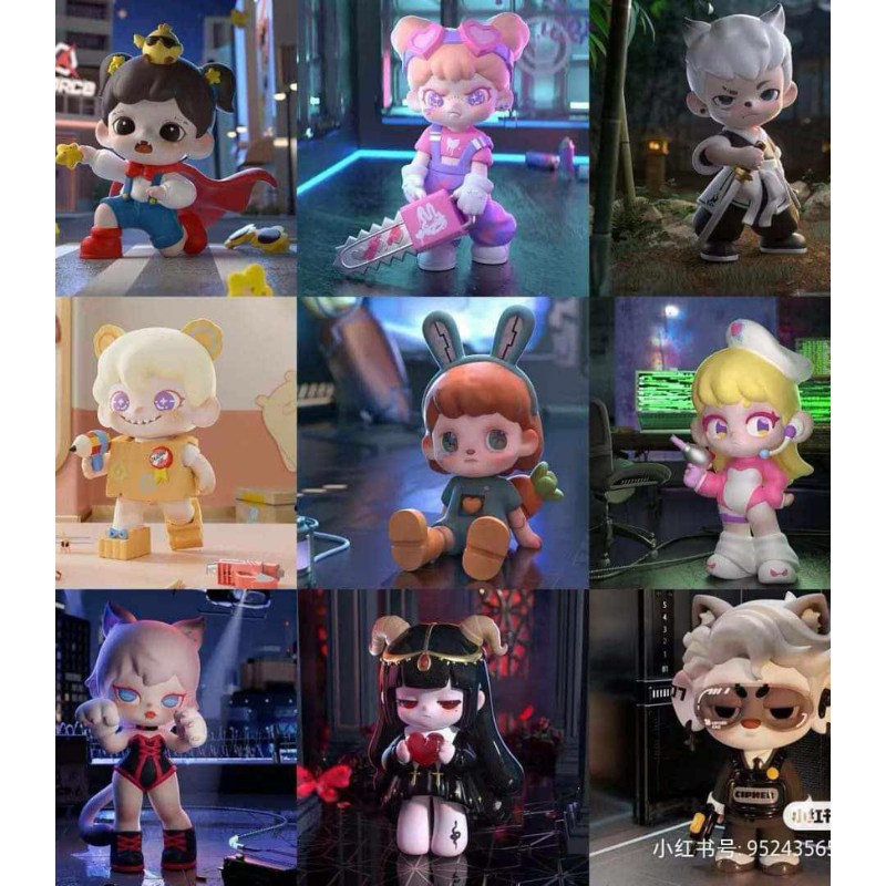 TNT SPACE All Stars Force Series Blind Box ของแท้ กล่องสุ่ม ฟิกเกอร์ ...