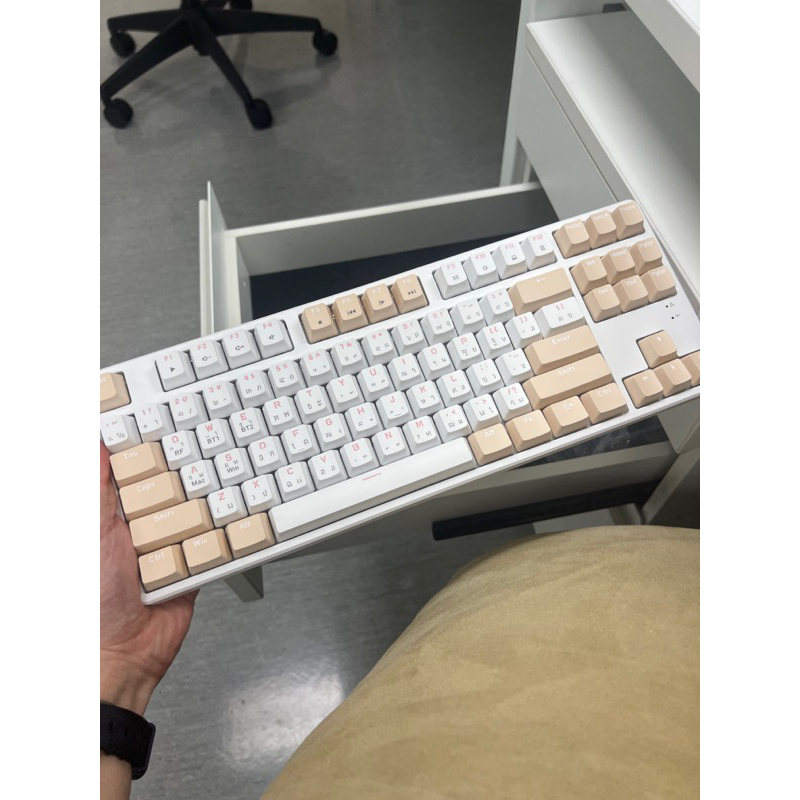 [มือสอง] Ajazz AK 871 Blue Switch | Shopee Thailand