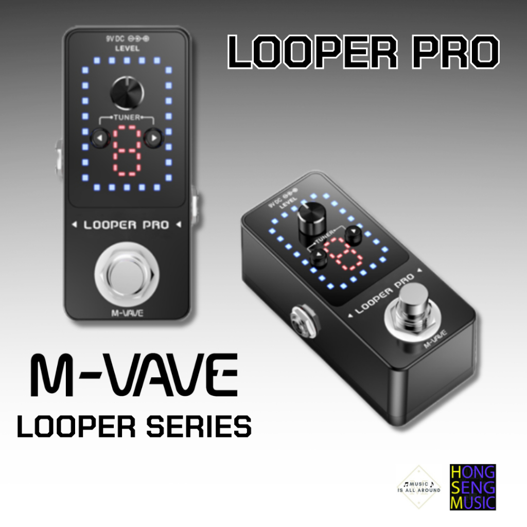 เอฟเฟคกีตาร์ไฟฟ้า M-VAVE : LOOPER PRO | Shopee Thailand