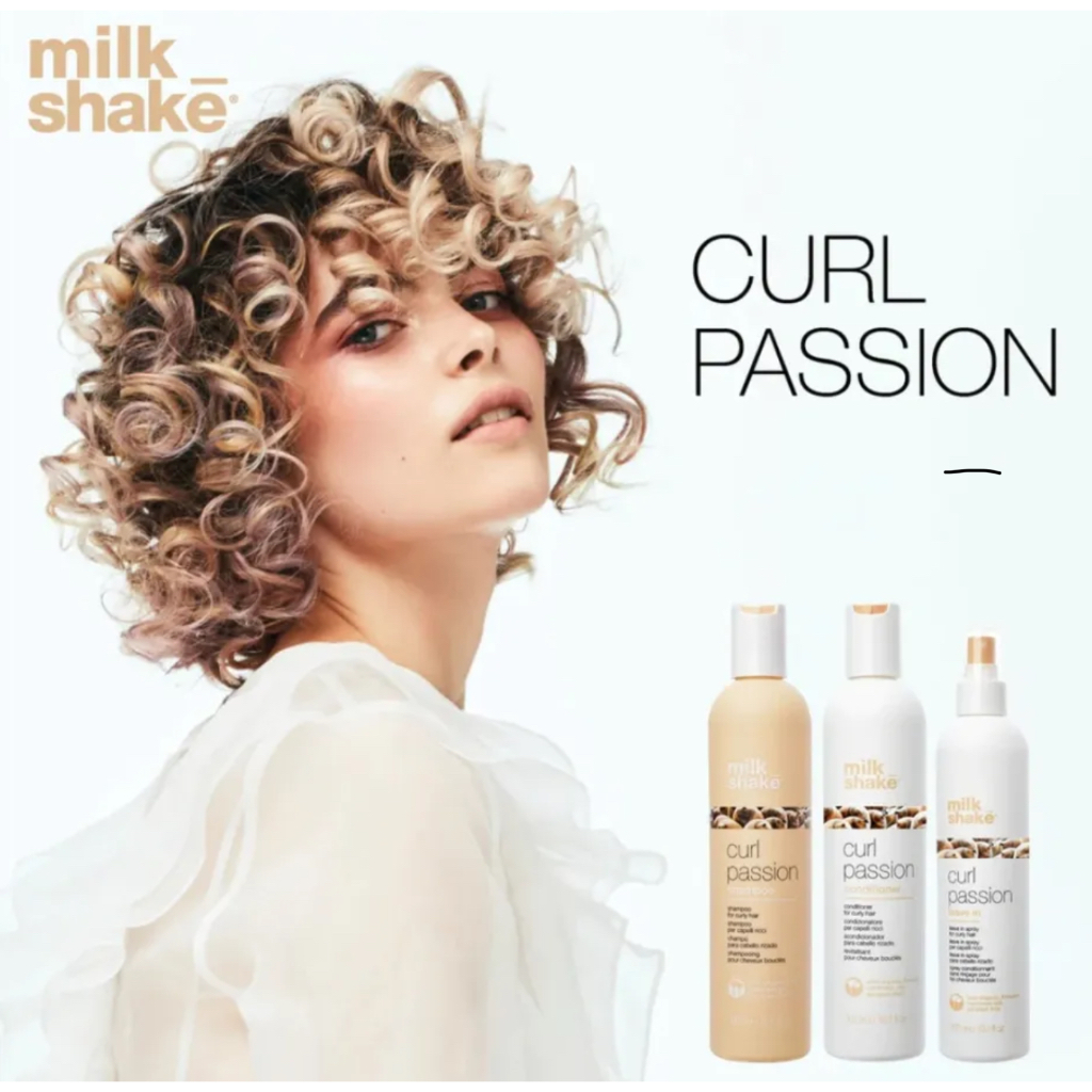 MilkShake สำหรับผมดัดหรือลอนผมธรรมชาติ Milk Shake Curl Passion Shampoo ...