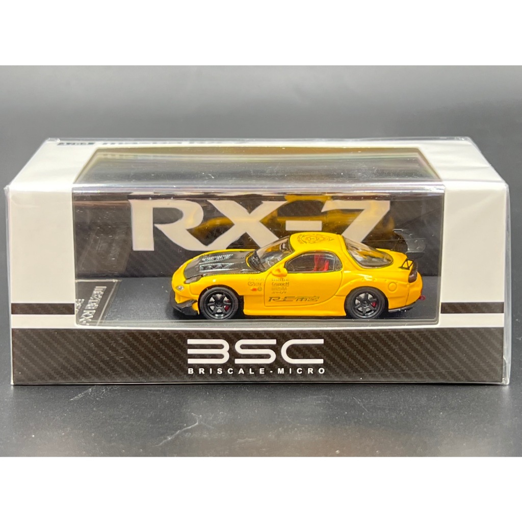 Briscale Model BSC 1:64 Mazda RX7 FD3S open cover version diecast model ...