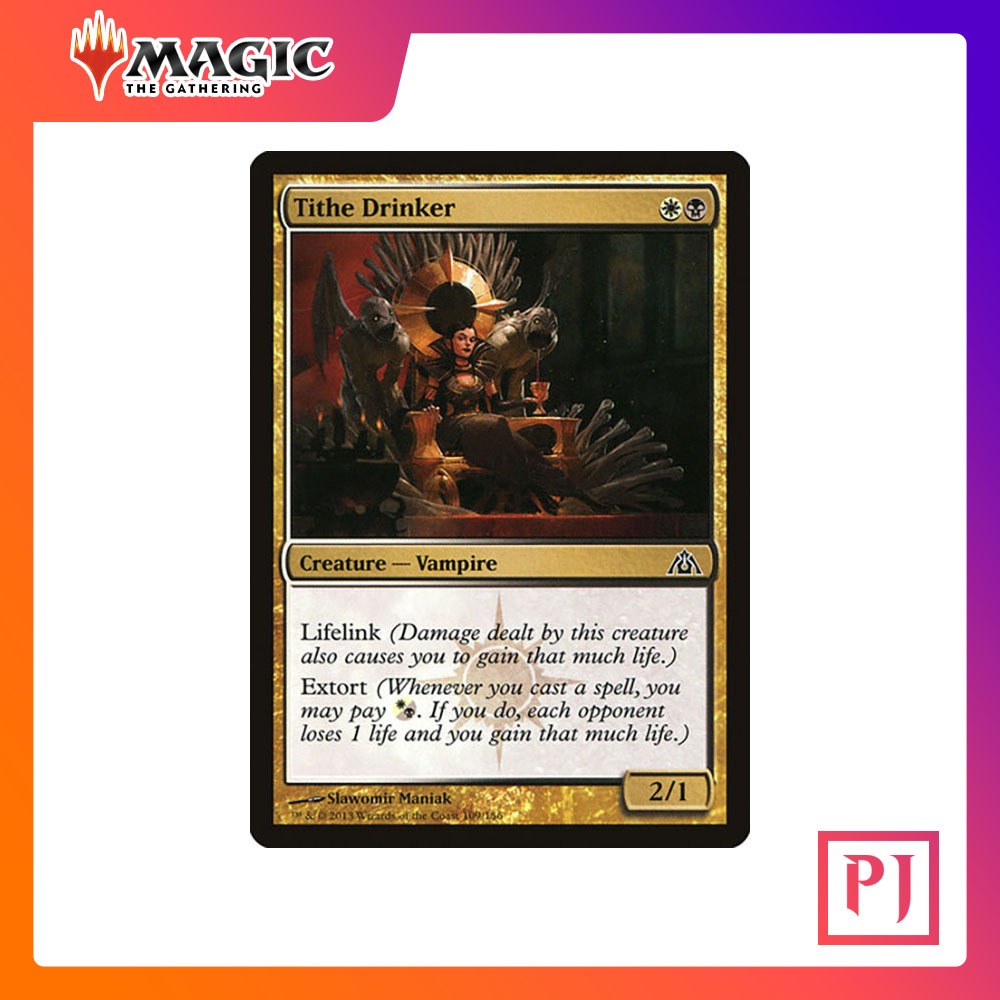 [MTG] Tithe Drinker [DGM] [MULTI] [COMMON] [NORMAL] [ENG] (การ์ดเมจิค ...