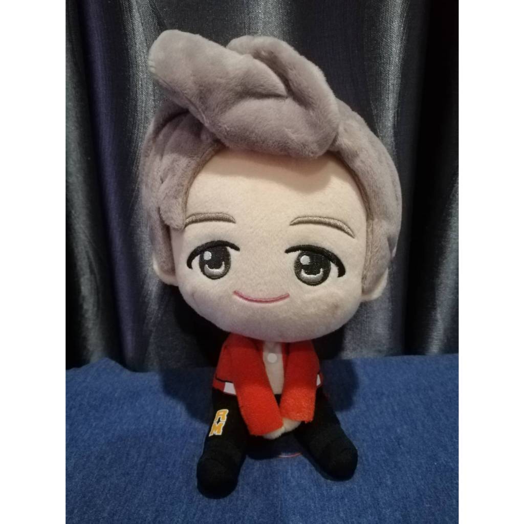 ตุ๊กตาอนิเมะ BTS TinyTAN MIC Drop Plush Doll RM Plush ขนาด7นิ้ว ป้ายผ้า ...