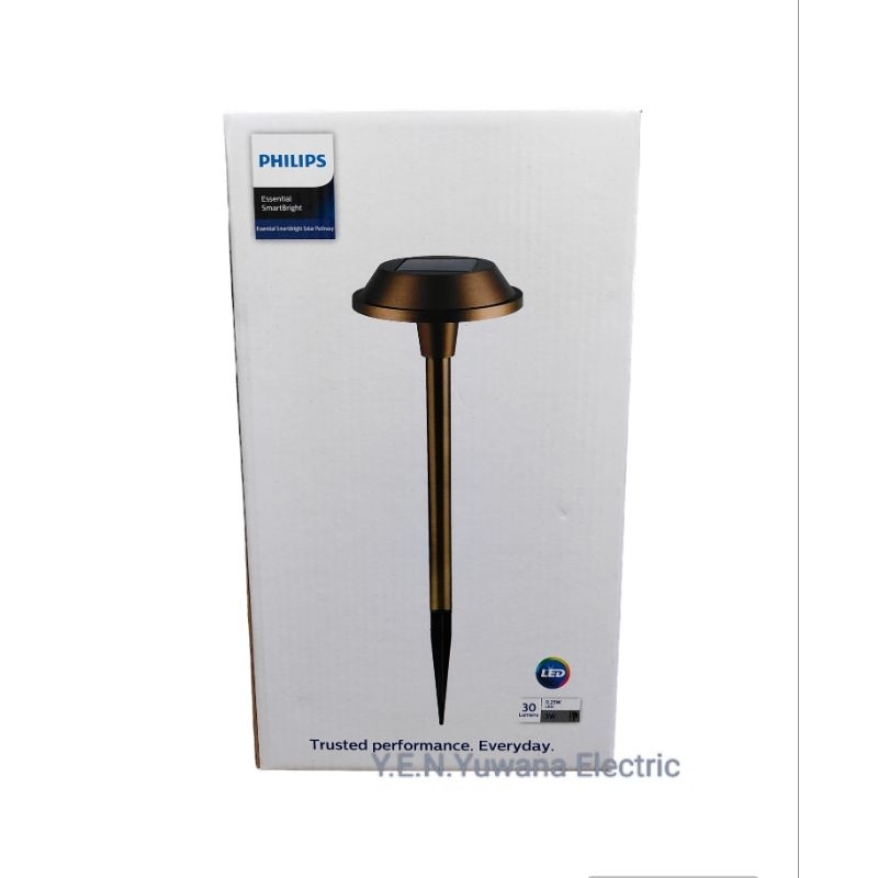 โคมไฟทางเดินปักพื้นโซล่าเซลล์ PHILIPS รุ่น BGS025 LED/730 T3 Solar ...