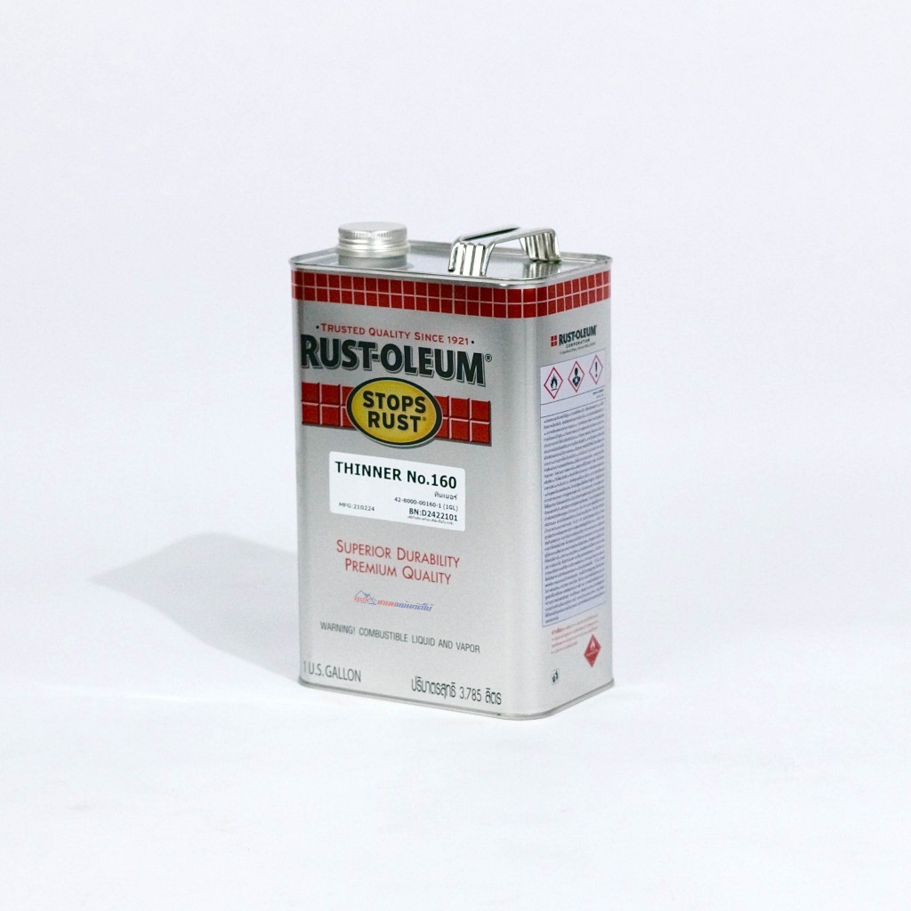 Rust Oleum Thinner No.160 ทินเนอร์ผสมสีอีพ็อกซี่รัสต์โอเลี่ยม 3.785 ลิตร | Shopee Thailand