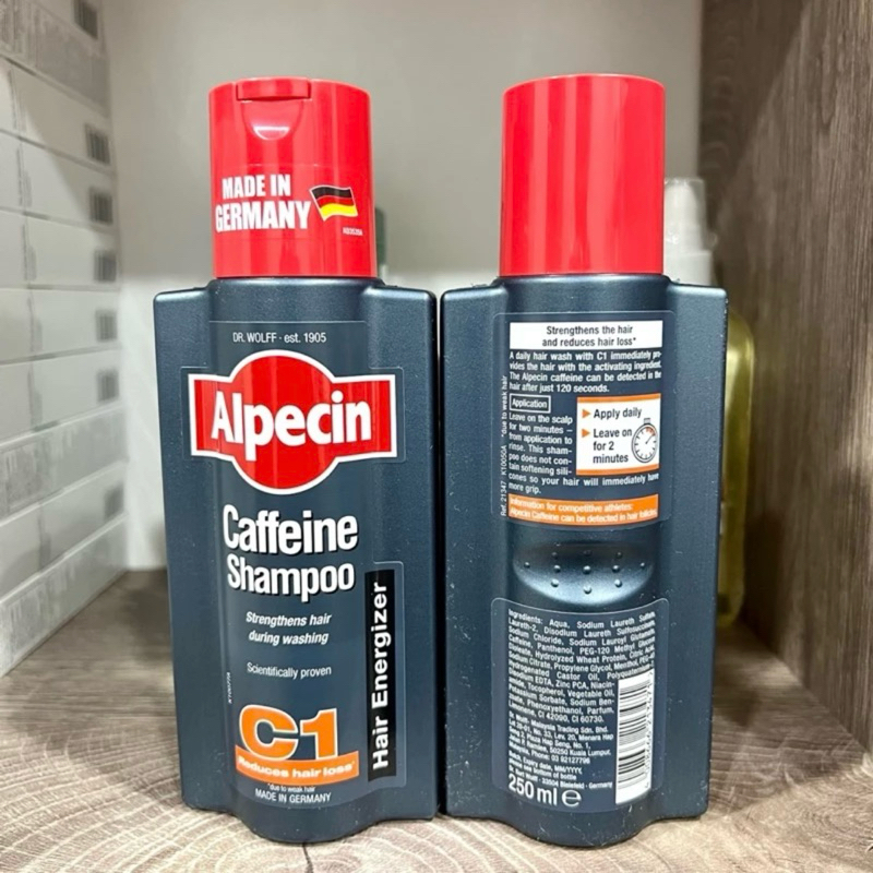 Alpecin Caffeine shampoo c1 250ml อัลเปซิน คาเฟอีน แชมพู ซี1 (250มล. ...