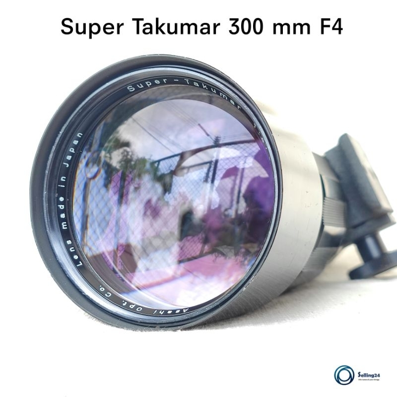 เลนส์มือหมุน Super Takumar 300mm f4 Telephoto mount M42 | Shopee Thailand