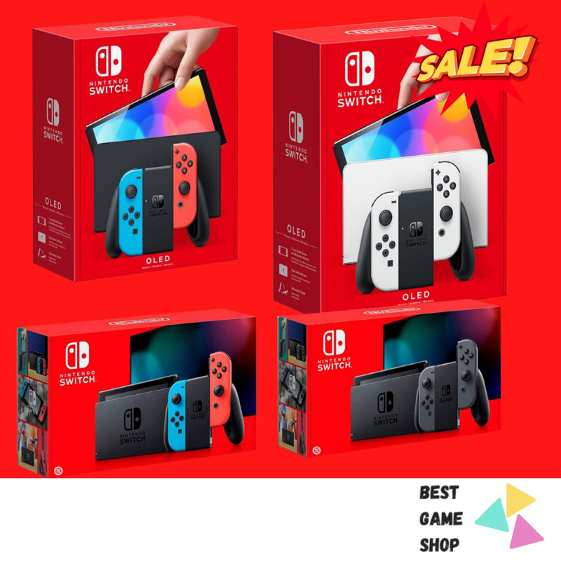 Nintendo Switch OLED V.1 V2 เครื่องนินเทนโดสวิทซ์ (สินค้า มือ1 / มือ2 ...