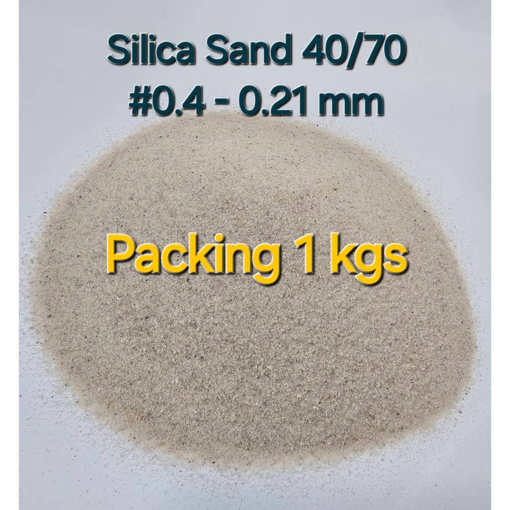 5 Kgs ทรายแก้ว Silica Sand ทรายคัดขนาด มีค่า SiO2 98% สะอาด ทนความร้อน ...