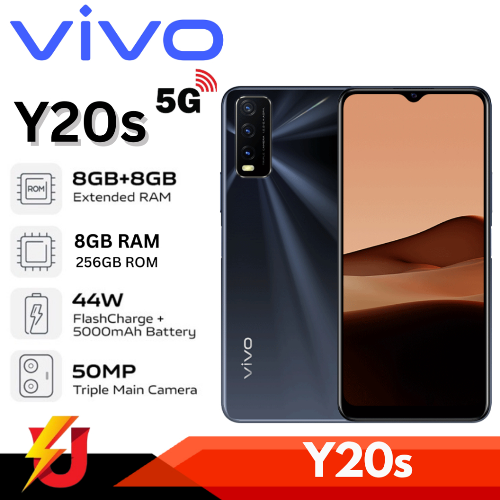 ViVO Y20s (8GB+256GB) | โทรศัพท์มือถือ แบต 5,000mAh รับประกันสินค้า 12 ...
