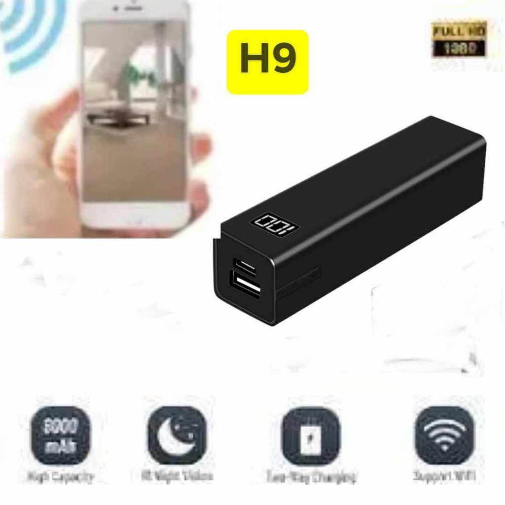 H9กล้องบันทึกVDO เป็นpower bank ในตัว บันทึกภาพในที่มืดสนิทได้ ดูผ่าน ...