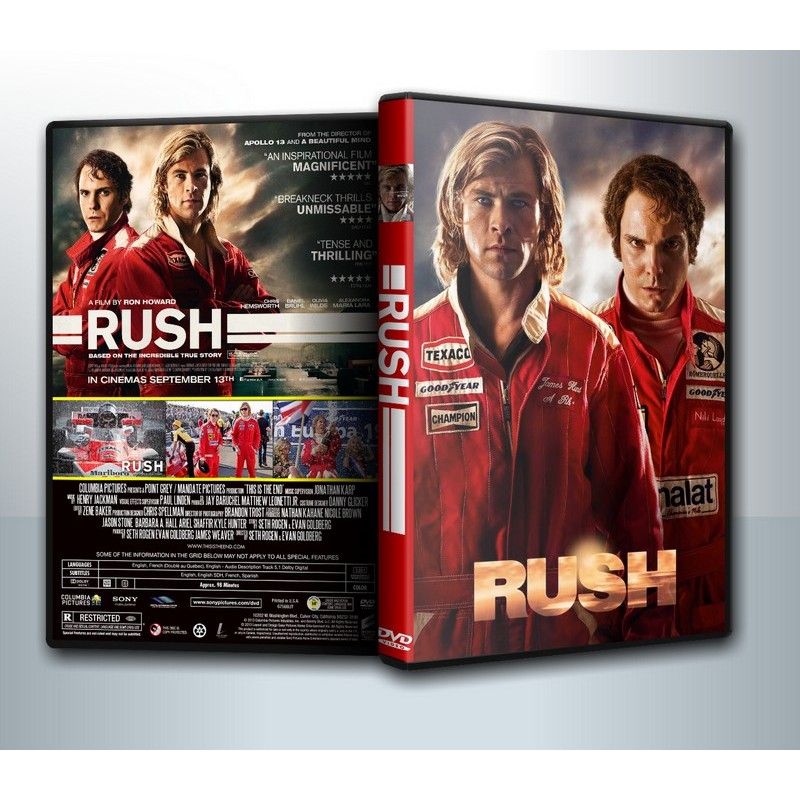 [ DVD Movie มีปก+สกรีนแผ่น ] RUSH อัดเต็มสปีด ( 1 DVD ) | Shopee Thailand