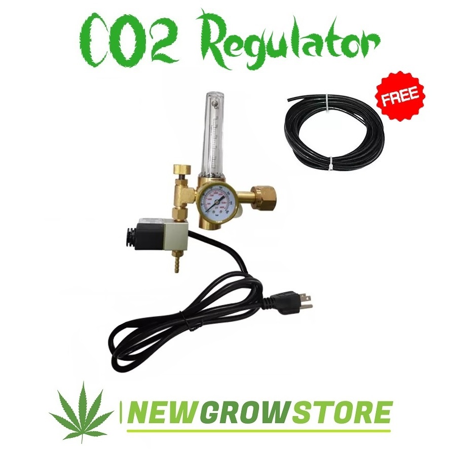 [ส่งฟรี] ตัวควบคุมการปล่อย CO2 Carbon Regulator Pressure reducer CO2 โซลินอยด์วาล์ว เรคกูเรเตอร์ ...
