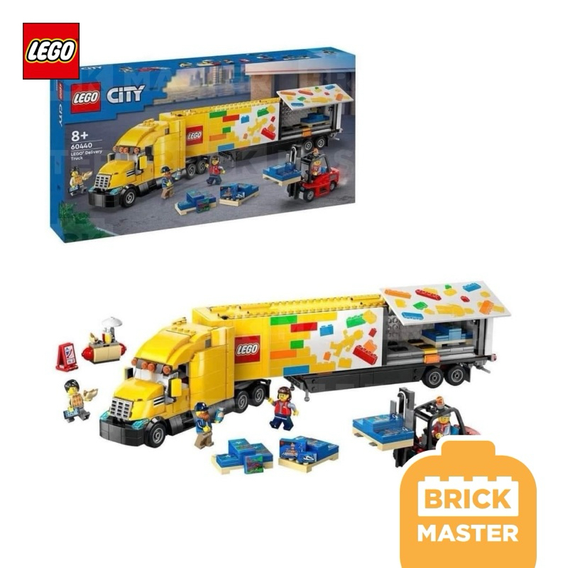 Lego 60440 City Yellow Delivery Truck (ของแท้ พร้อมส่ง) | Shopee Thailand