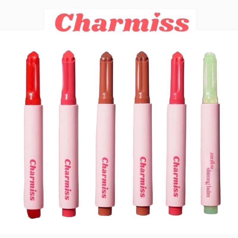 [ พร้อมส่ง ] ลิปคลิก Charmiss Mellow Shining Balm ลิปปากกา ลิปกดใจชาร์ ...