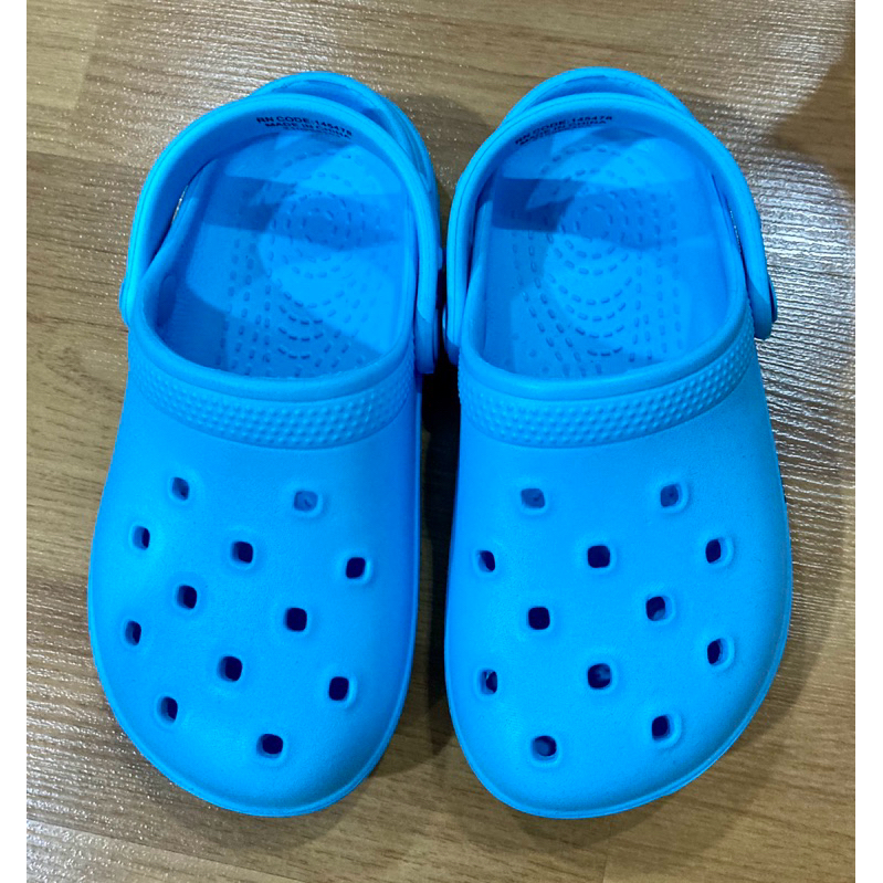 รองเท้าเด็ก สีฟ้า Slingback Clog Shoes ของ Primark Size 10 แบรนด์ยุโรป ...