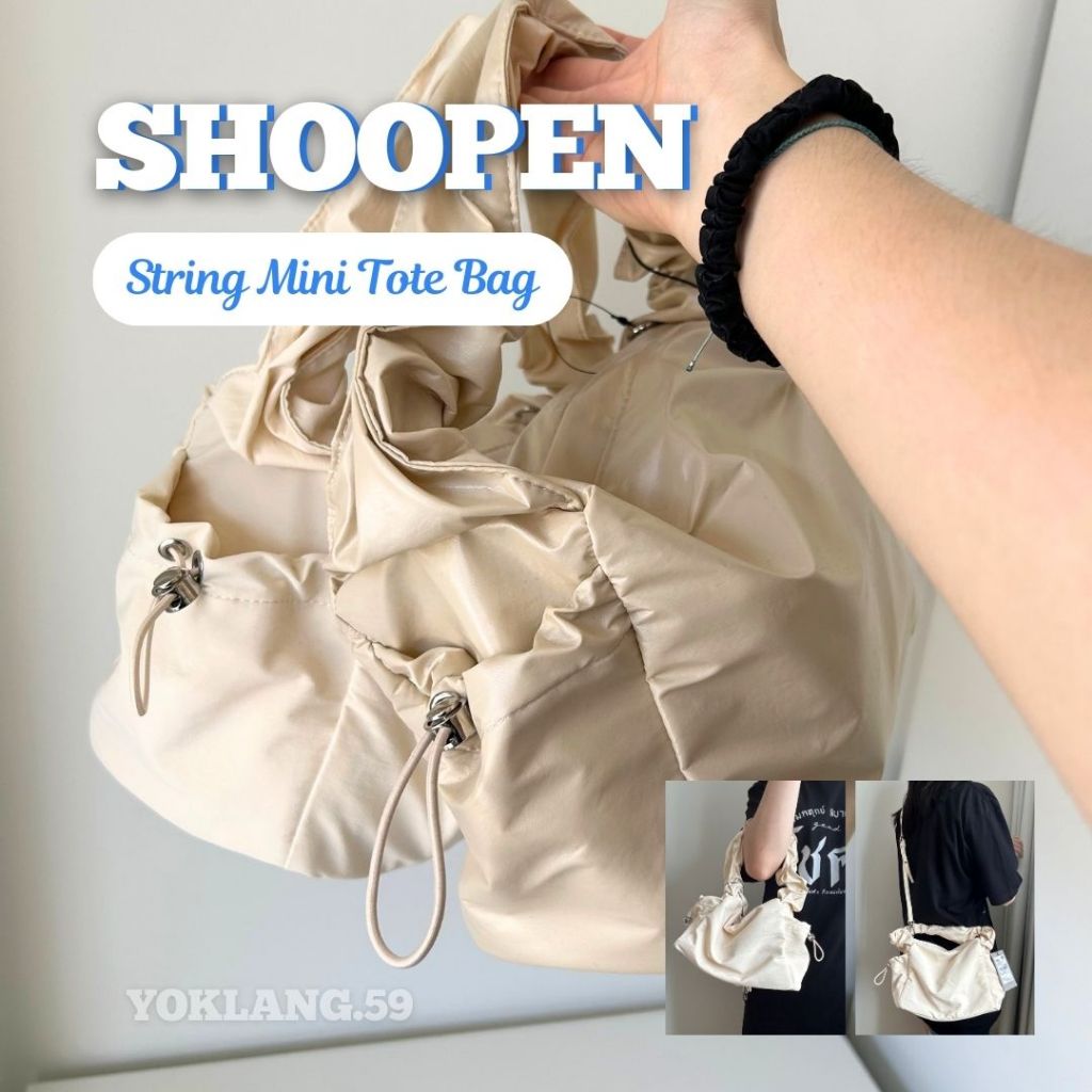 Shoopen String mini tote bag | Shopee Thailand