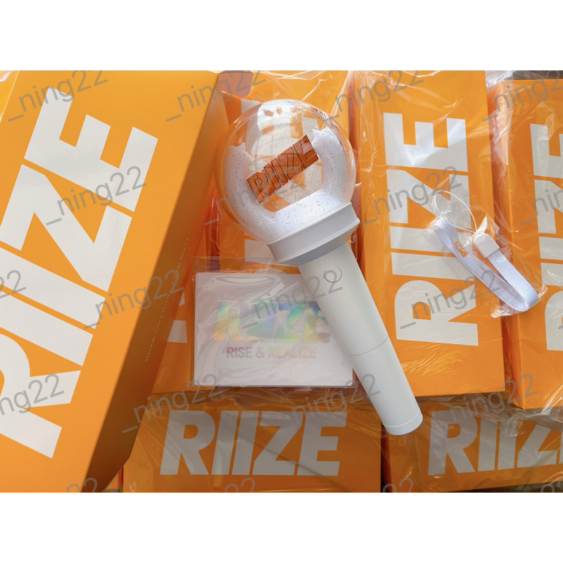 💚พร้อมส่งในไทย 🇹🇭🎀แท่งไฟ RIIZE - OFFICIAL LIGHT STICK FANLIGHT แท่งไฟน้องข้าว | Shopee Thailand