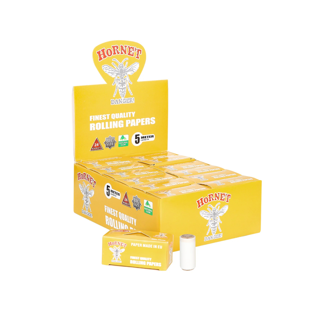 HORNET (กระดาษมวนสีเหลือง 5 เมตร) (Yellow Style Rolling Paper Rolls ...