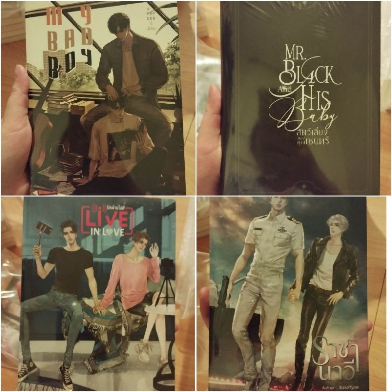 นิยายวาย my bad boy แบดบอยขี้อ้อน / mr.black and his baby สัตว์เลี้ยง ...