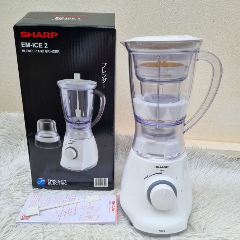 เครื่องปั่นอเนกประสงค์ชาร์ป SHARP รุ่น EM-ICE 2 มีรับประกัน | Shopee Thailand