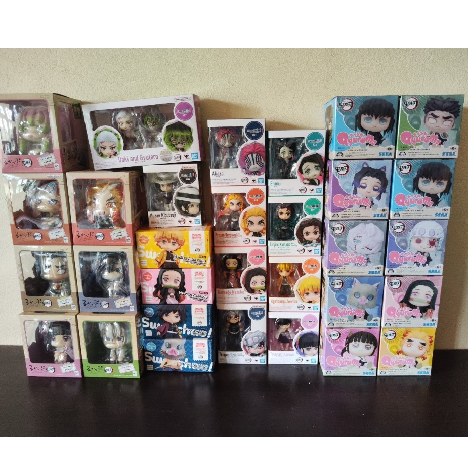 ฟิกเกอร์ดาบพิฆาตอสูร ไยบะ นั่งจ๋อง Figure Demon Slayer Fz mini Qyurume ...