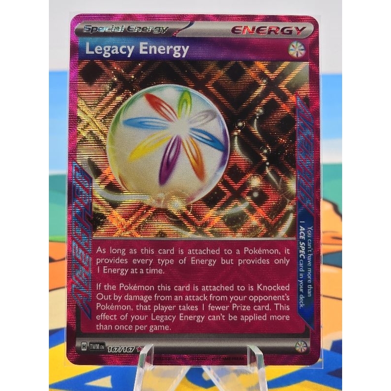 Pokemon Card "Legacy Energy ACE 167/167" ENG Twilight Masquerade ...