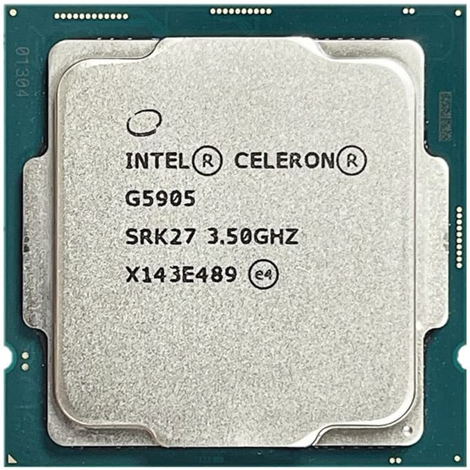 CPU (ซีพียู) Intel Core Celeron G5905 2C/2T LGA1200 ฟรีซิลิโคน พร้อมส่ง ...