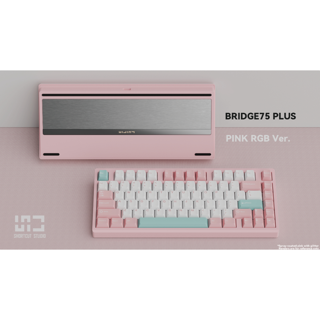 (ศูนย์ไทย-ฟรีสติกเกอร์ไทย) คีย์บอร์ด Shortcut Studio Bridge 75 Keyboard ...