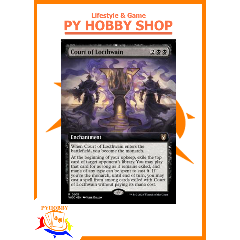 [MTG] Wilds of Eldraine Commander Decks Variants: Court of Locthwain (Extended Art) | Shopee ...