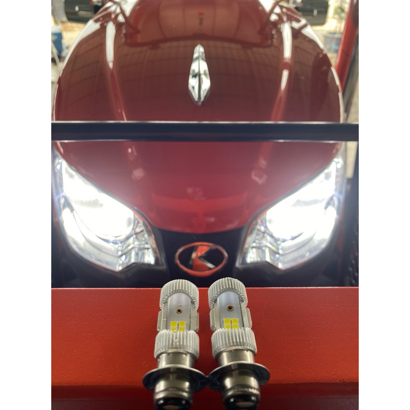 หลอดไฟหน้าLEDแสงขาวรุ่นL สว่างเพิ่ม100% หลอดไฟledแป้นเล็กT19 12V DC 6W (1หลอด/กล่อง) | Shopee ...