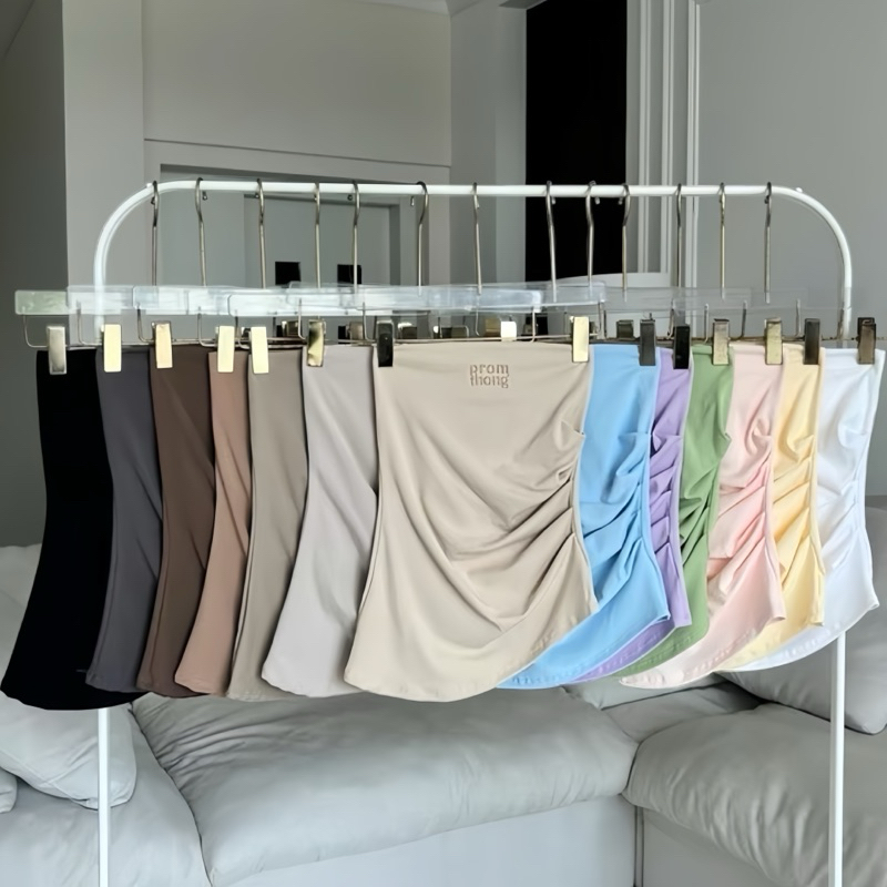 𝐏𝐫𝐨𝐦𝐭𝐡𝐨𝐧𝐠 เกาะอกจีบข้างปัก PROMTHONG💗 | Shopee Thailand