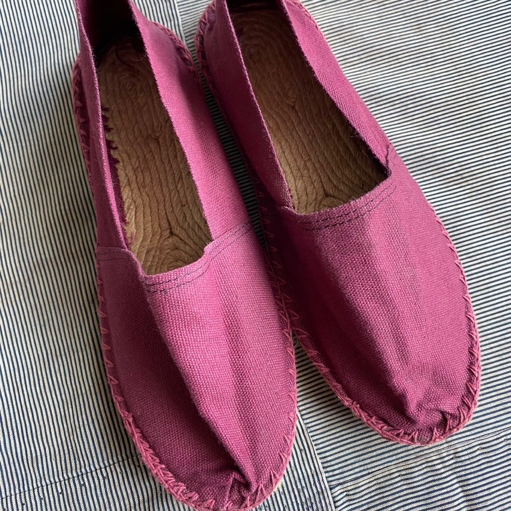 รองเท้า Vintage 80s espadrilles shoe Size 40-ของมือสอง | Shopee Thailand