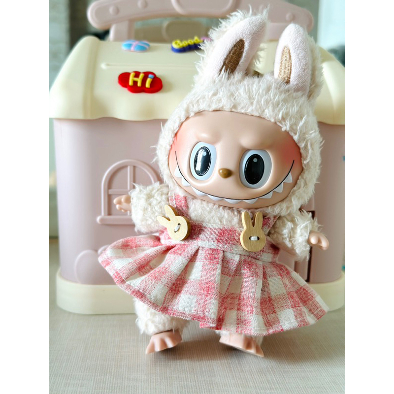 Labubu Macaron Soy milk ลาบูบู้ สีครีม สุดน่ารัก | Shopee Thailand