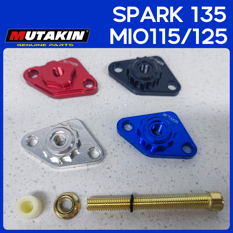 MUTAKIN ตัวดันโซ่ราวลิ้นแต่ง CNC สำหรับYAMHA SPARK135 MIO FINO NANO ...