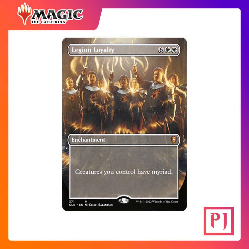 [MTG] Legion Loyalty (Borderless) [CLB] [WHITE] [MYTHIC] [NORMAL] [ENG ...